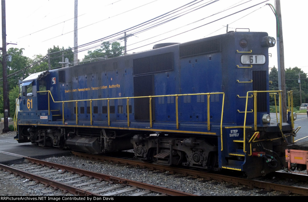 A rear shot of RL1A 61 on the Wire Train